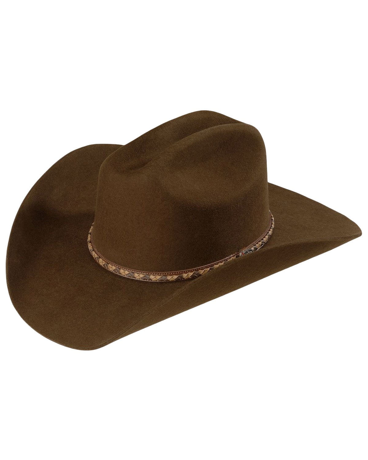 Justin® Men's Plains 2X Brown Wool Felt Western Hat JF0242PLNS40 ...