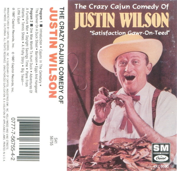Justin Wilson – The Crazy Cajun Comedy Of (Cassette) - Walmart.com
