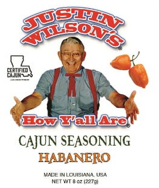 Justin Wilson's Habanero Cajun Mixed Seasoning - Walmart.com