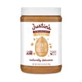 Justin's, Crunchy Peanut Butter Spread, 28 oz Jar, Naturally Delicious ...