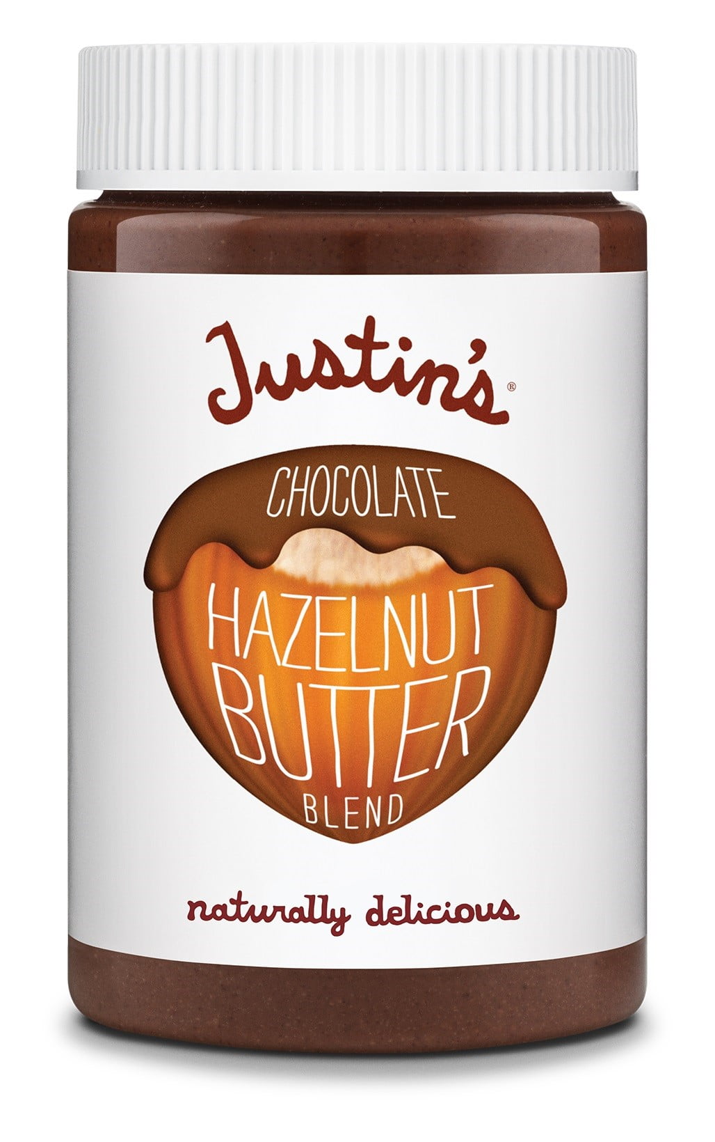 Justin's No Stir, Gluten-Free Chocolate Hazelnut Almond Butter, 16 oz ...