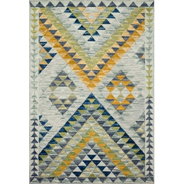 Justina Blakeney x Loloi Gemology Collection Spice / Teal CONTEMPORARY ...