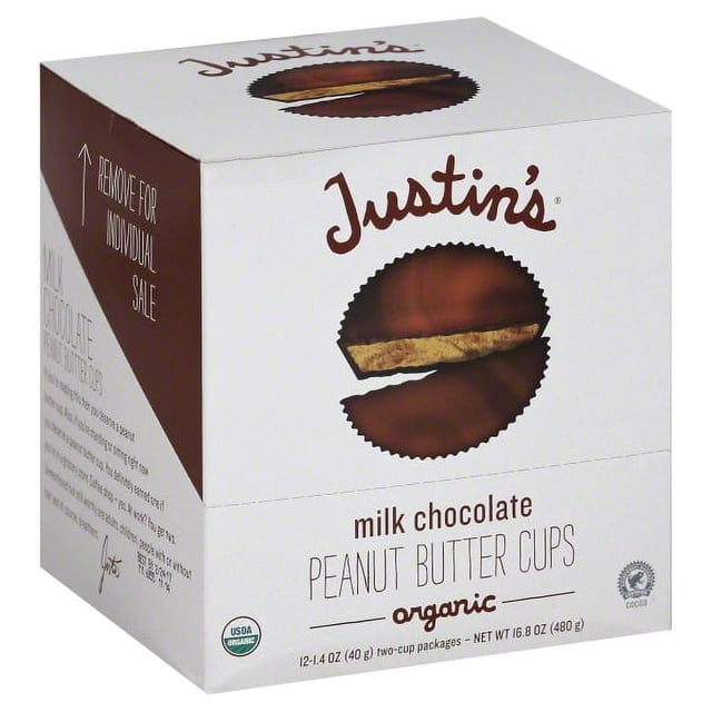 Justins Justins Peanut Butter Cups, - Walmart.com