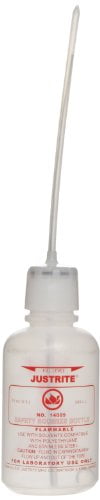 Justrite 14009 16 oz, 3.0" x 7.50" Size Dispensing Bottle - Walmart.com
