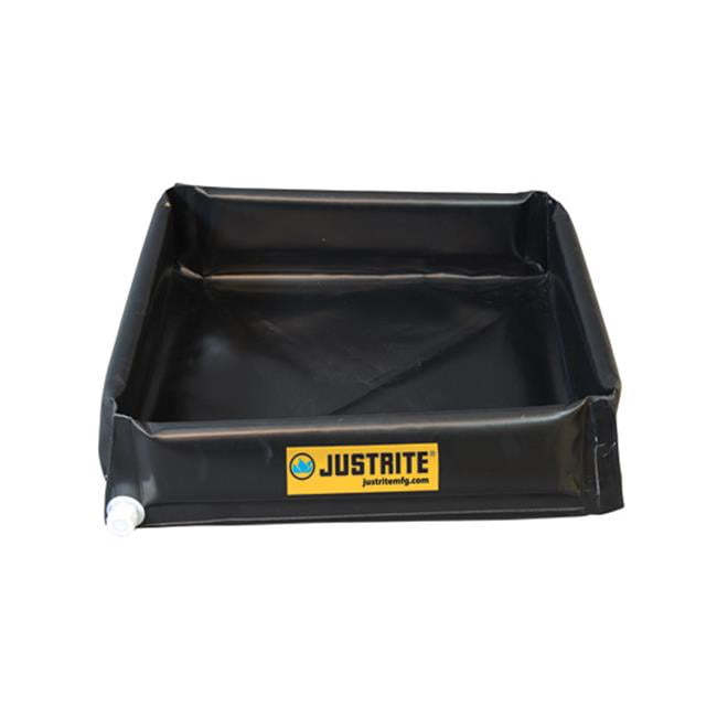 Justrite 28442 Mini-Berm Flex Tray, Cap. 30 Gals. - Walmart.com
