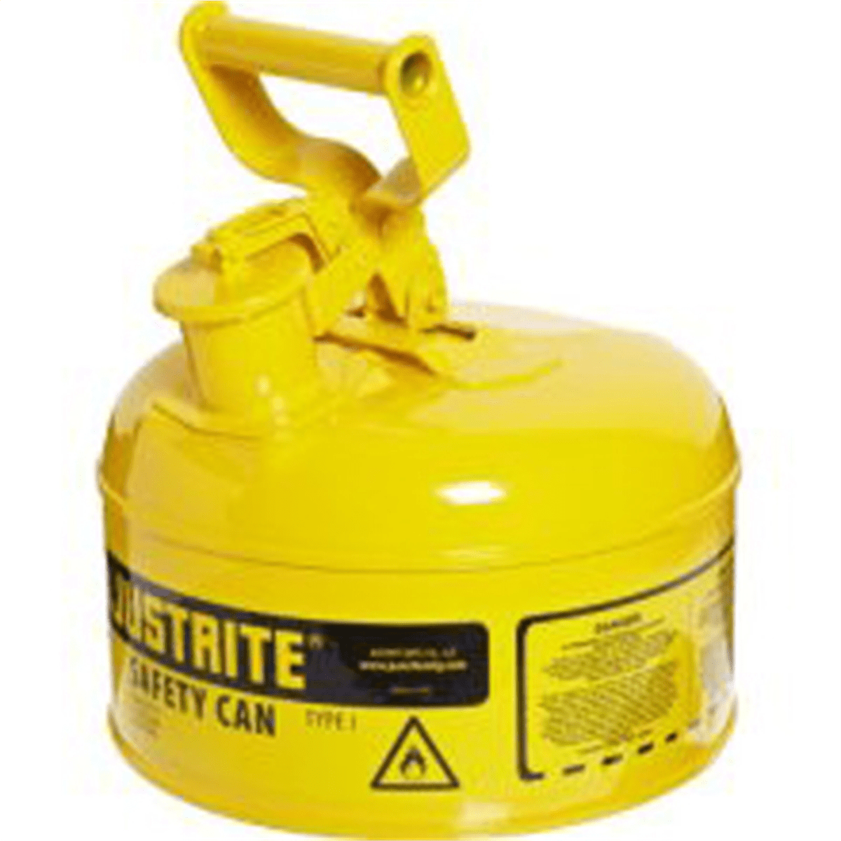 Justrite Mfg. Co. 1Gal/4L Safety Can Yellow - Walmart.com
