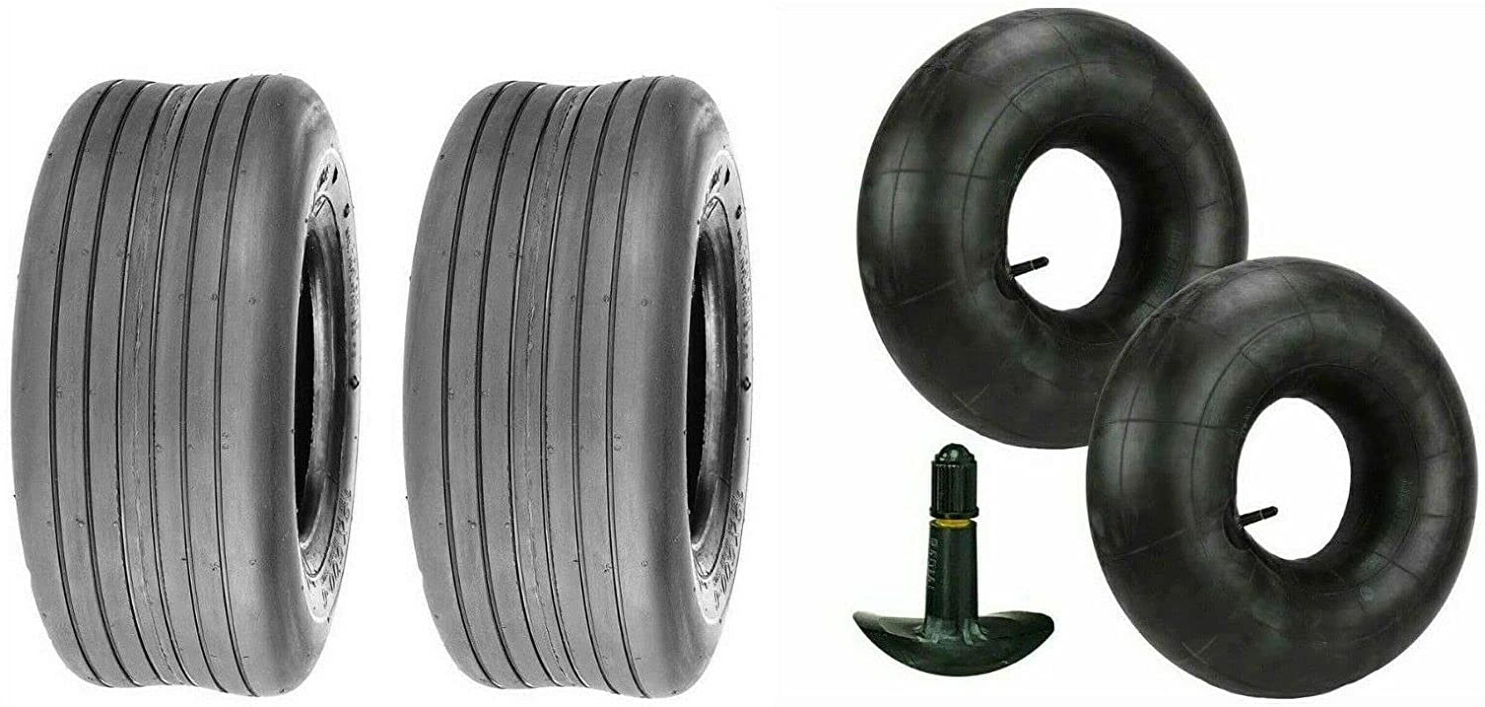 Justubes New 11x4.00-5 Rib Tractor Tires With Tubes - Walmart.com