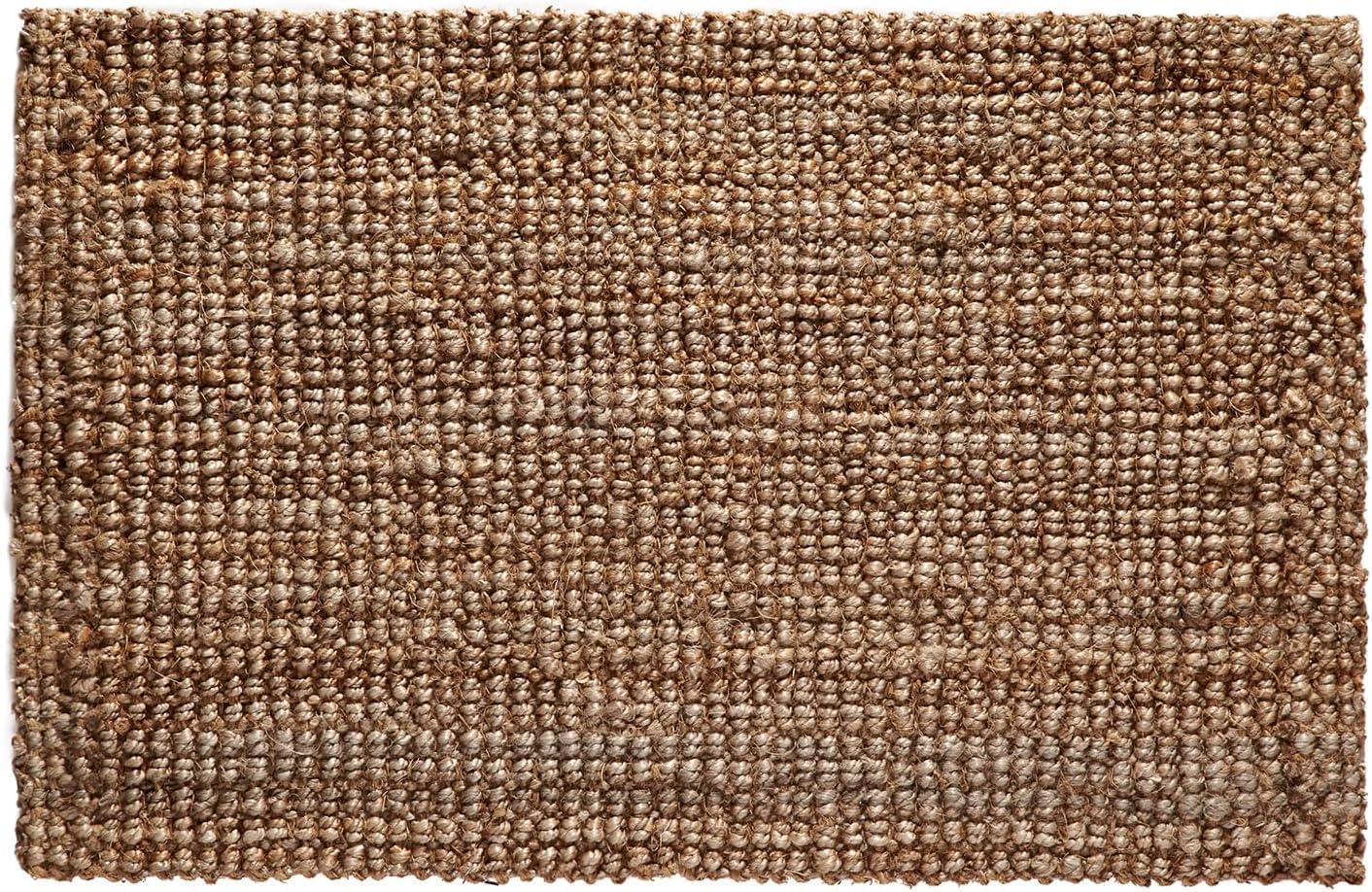 Jute Handspun Area Rug Premium Jute Handwoven Reversible Chunky ...