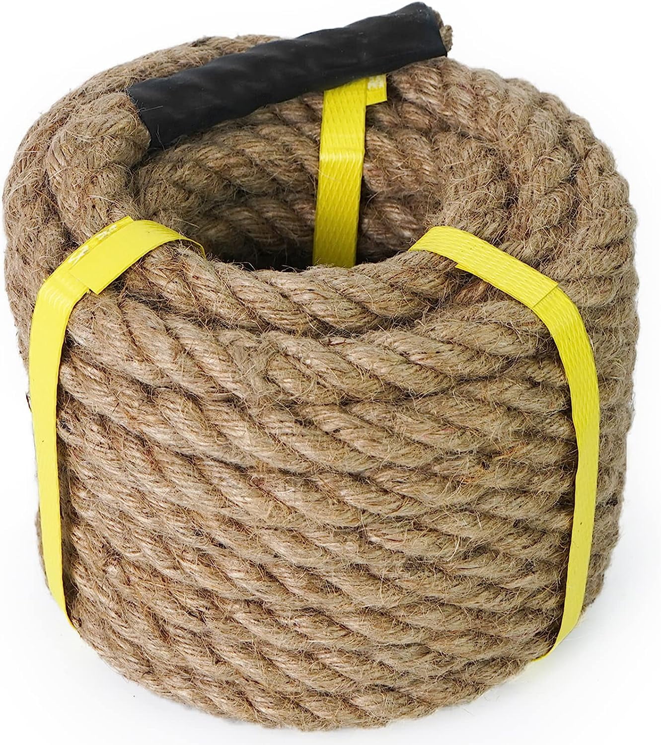 Jute Rope - 2 inch 25 Feet Twisted Hemp Rope for Crafts, Climbing ...