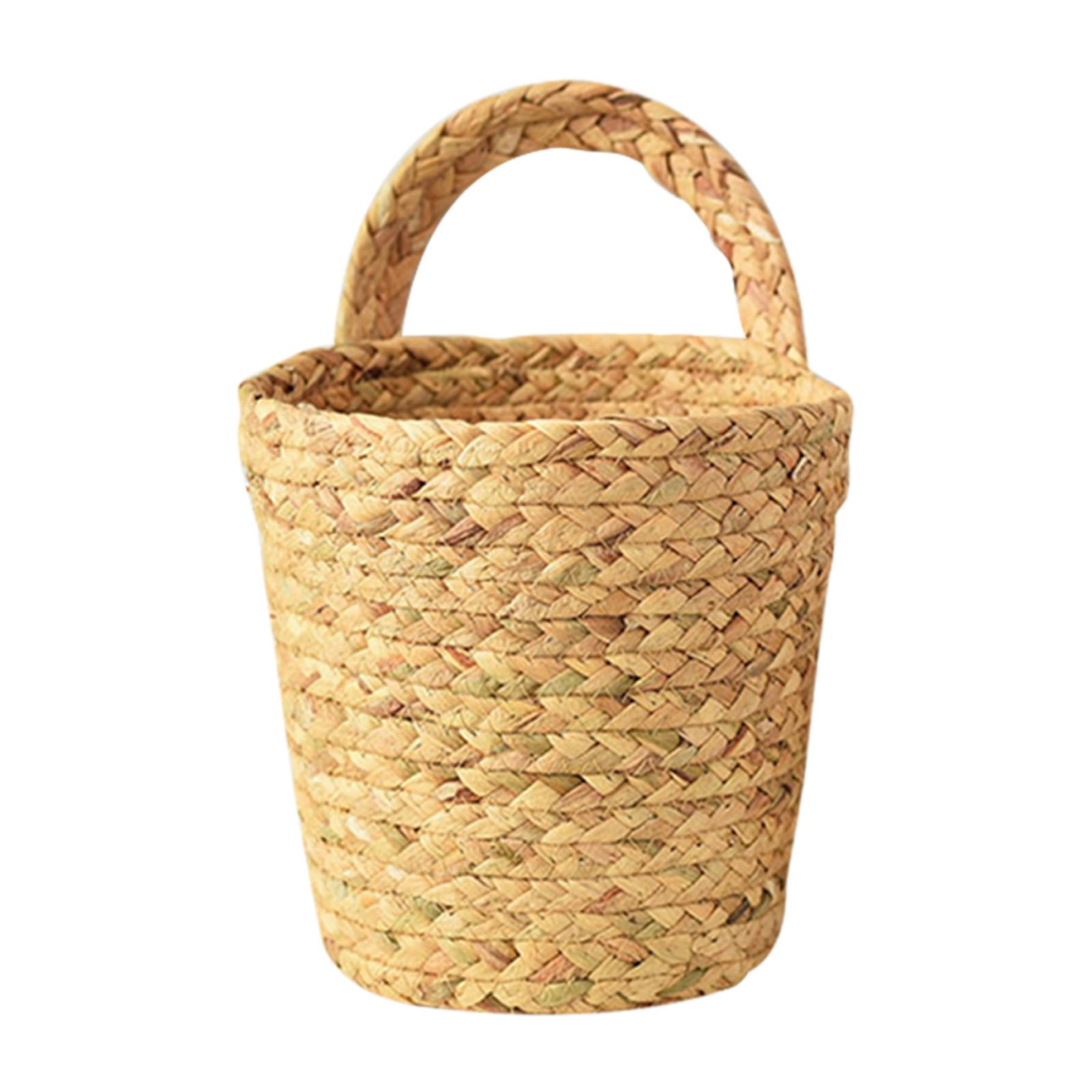 Jute Rope Hanging Basket - Small Woven Fern Wall Hanging Basket Flower ...
