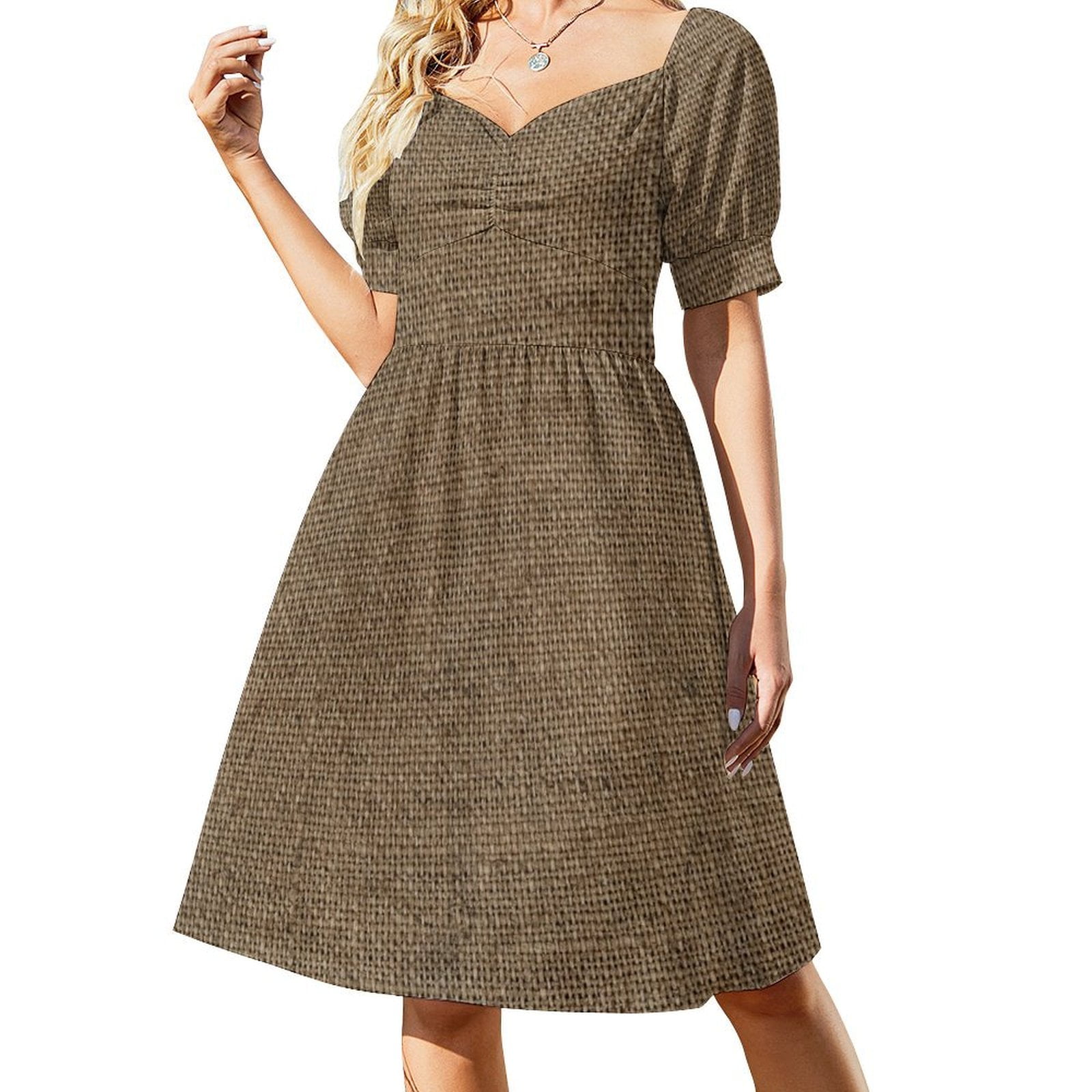 Jute Textured Burlap Background Dress luxury evening dress woman for ...