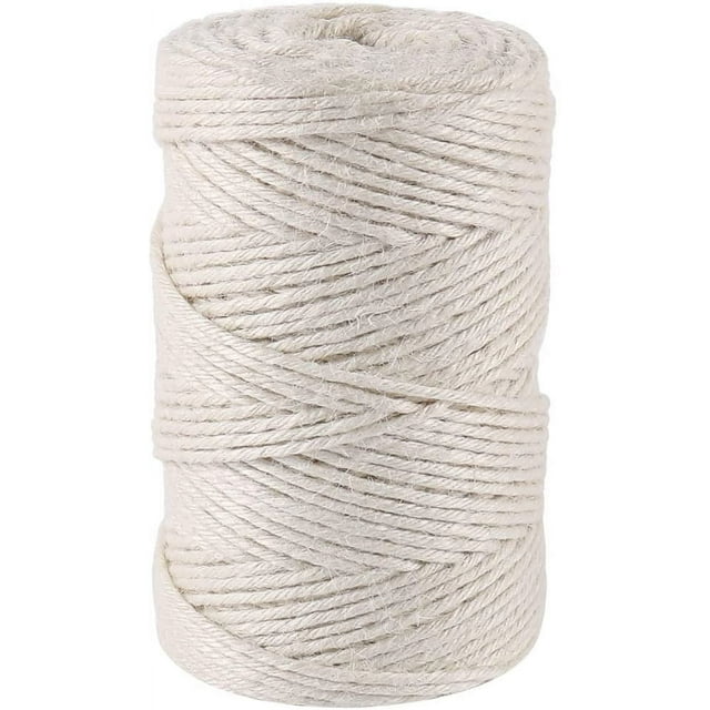 Jute Twine, 328 Feet 3mm Natural Thick Garden Twine String for Plant ...