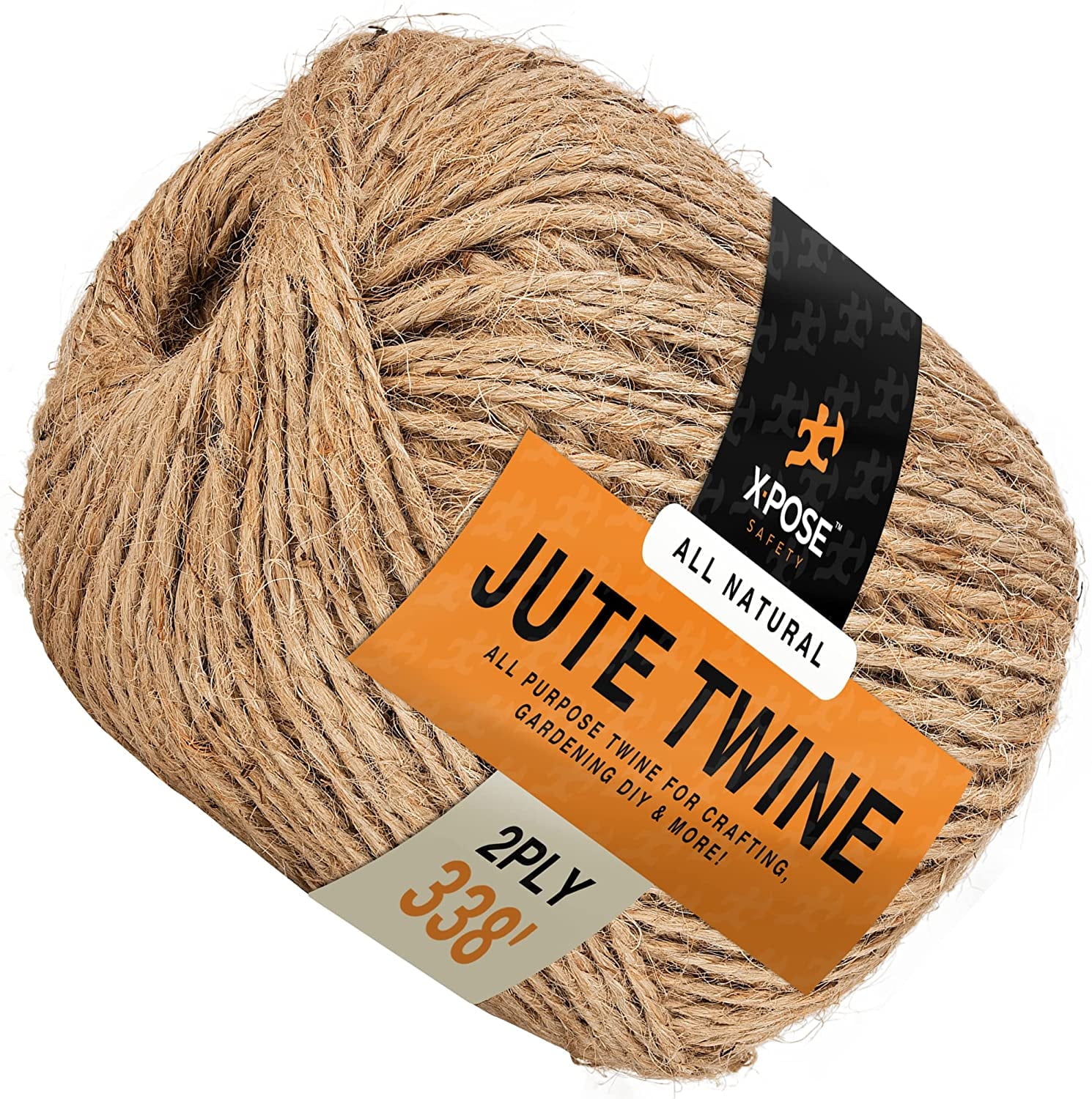 Jute Twine - Brown Roll Jute Twine for Crafts - Soft Yet Strong Natural ...