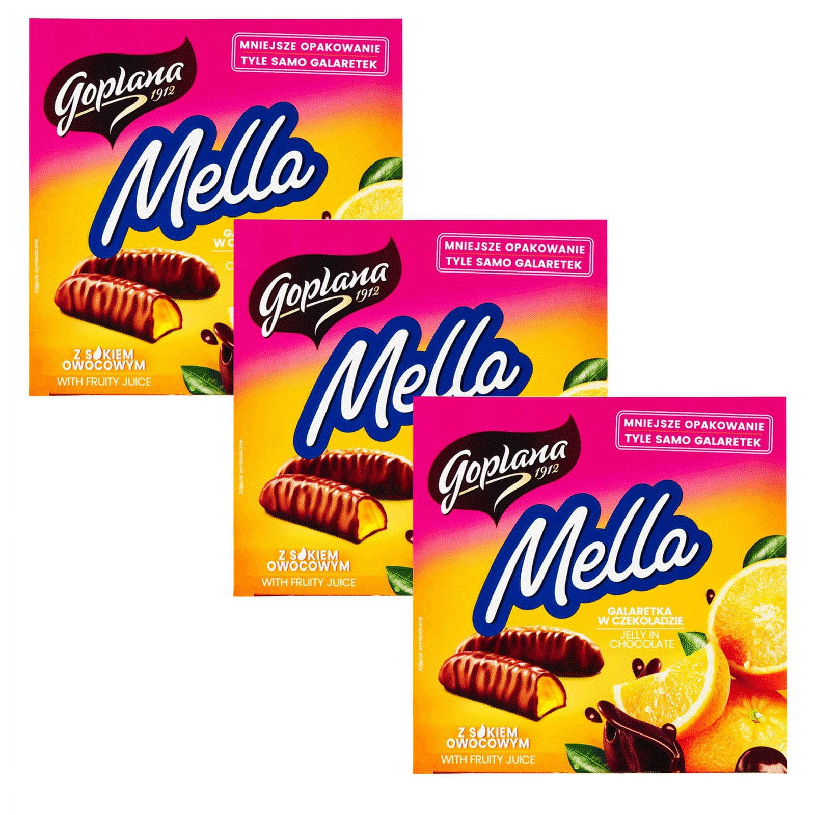 Jutrzenka Mella Chocolate Coated Orange Jelly, 6.7Oz (3 Pack) - Walmart.com