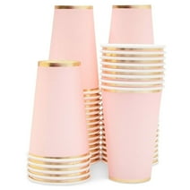 Hot Pink 9 Oz Paper Cups (24Pc) - Party Supplies - 24 Pieces - Walmart.com