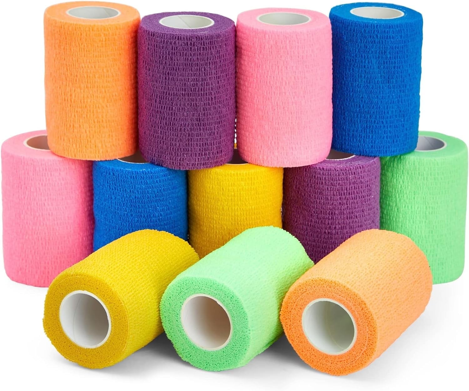 Self-Adherent Cohesive Vet Wrap - Compression Bandage for Joint Support ...