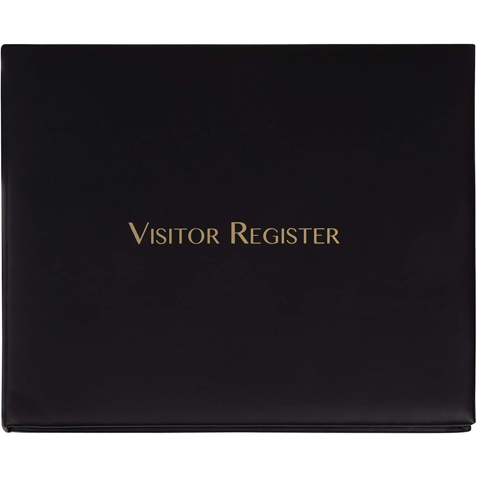 Juvale Visitor Register Log Book for Record Keeping, Black, 9 x 7.3 x 0 ...