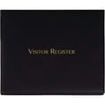 Juvale Visitor Register Log Book for Record Keeping, Black, 9 x 7.3 x 0 ...