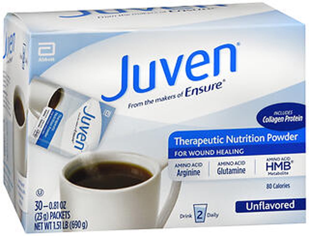 Juven Therapeutic Nutrition Powder Packets for Wound Healing ...