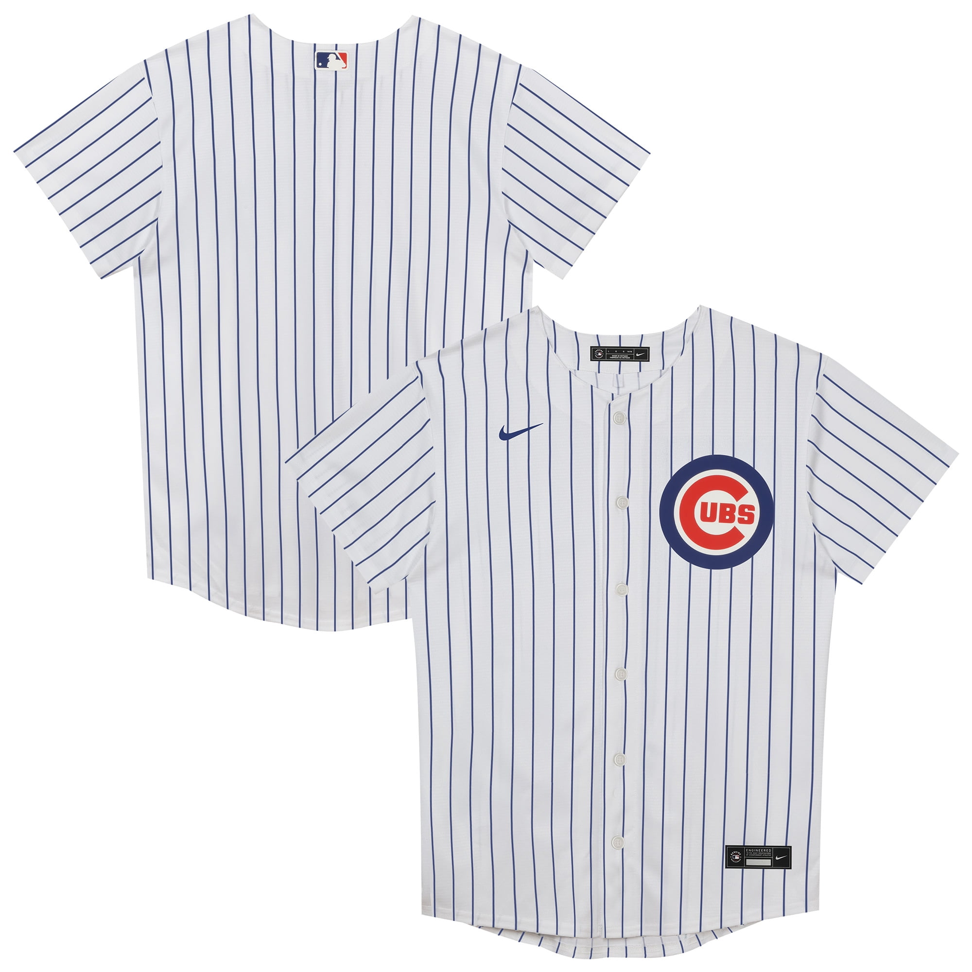 Juvenile White Chicago Cubs Home Blank Replica Jersey - Walmart.com