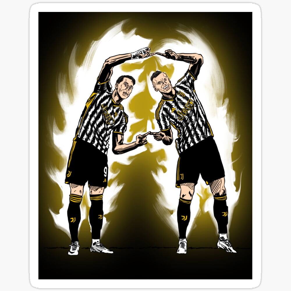 Juventus Dbz Sticker Phone Decal Water Bottle Stickers Car Decals ...