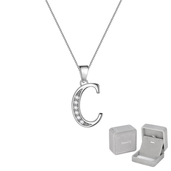 Custom Initial Necklace for Letter O - Personalized Name Jewelry with ...