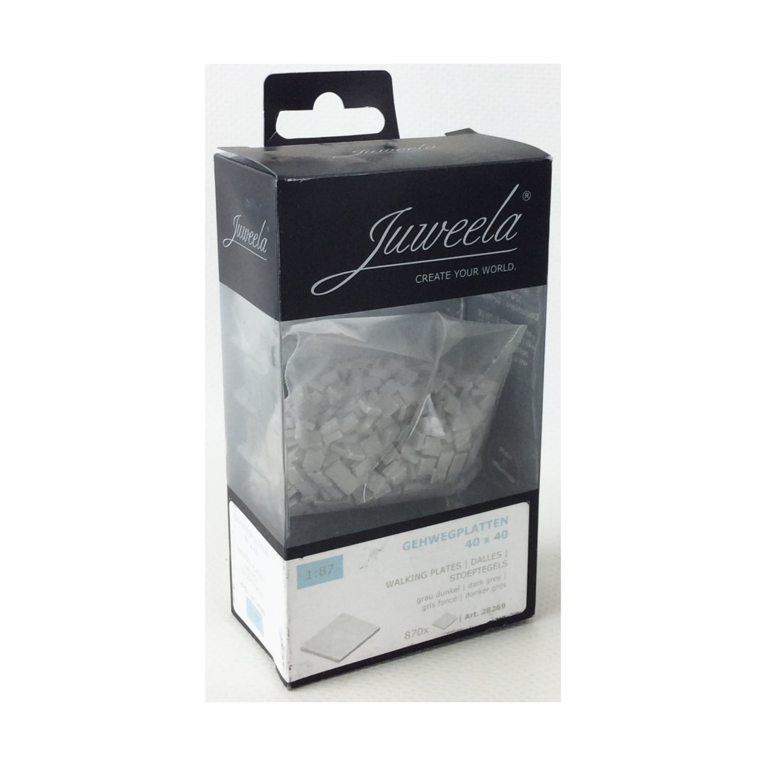 Juweela Scenics Walking Plates 40x40 (Dark Grey) New - Walmart.com