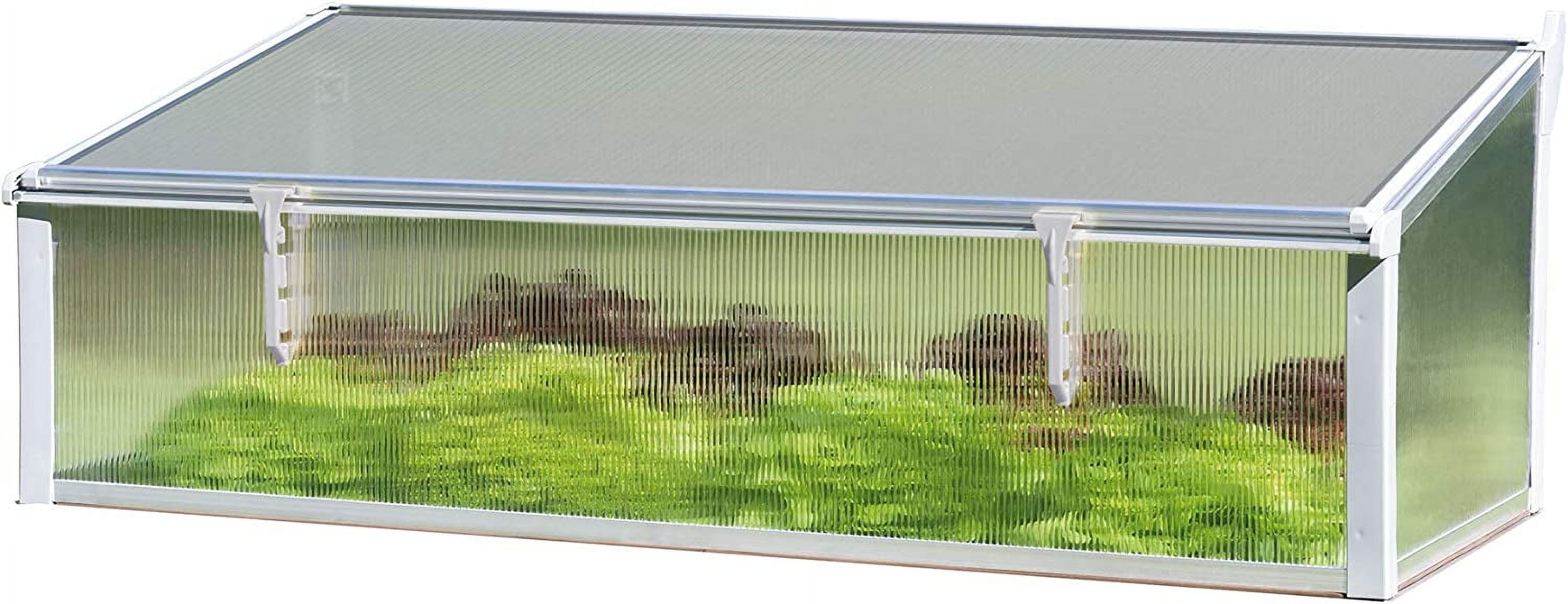 Juwel 20342 Thermal Cold Frame 130 x 60 cm UV Resistant Hollow Panels ...