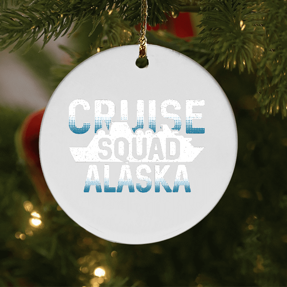 Juxt Alaska Cruise Ornament Vacation Squad Travel Theme, Ceramic ...