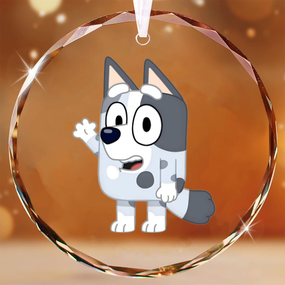Juxt Bluey Ornament Muffin Heeler Spirit Animal Mom Era Family Theme ...