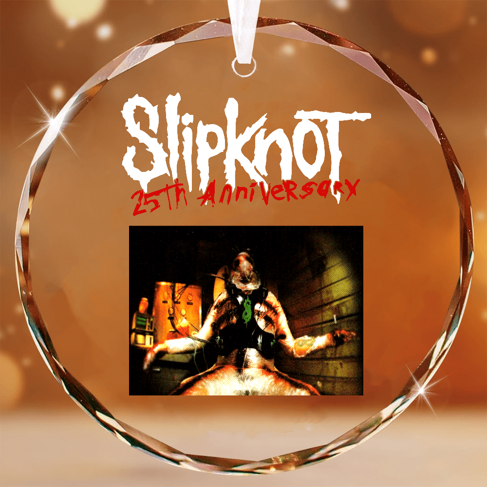 Juxt Cien Luxury Slipknot Here Comes the Pain 25th Anniversary Glass ...