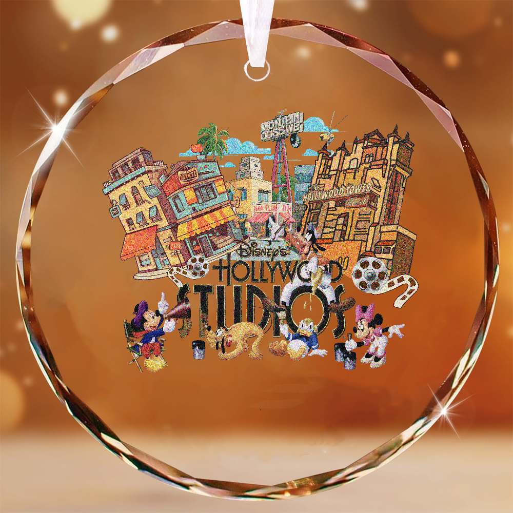 Juxt Hollywood Studios Ornament Disney Trip Disneyworld Park, Crystal ...