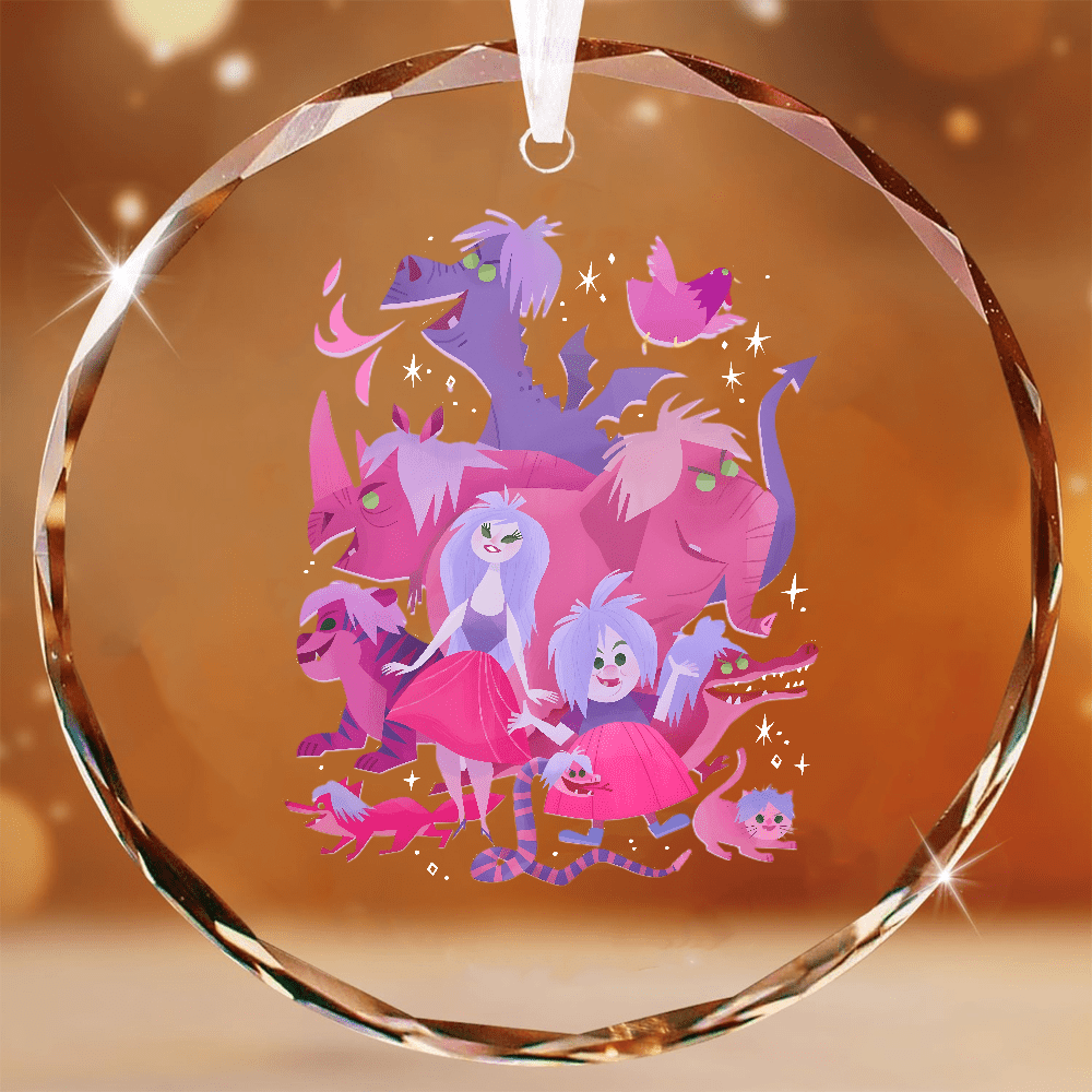 Juxt Magic Sword Tale Glass Ornament, Retro Fantasy Story Design ...