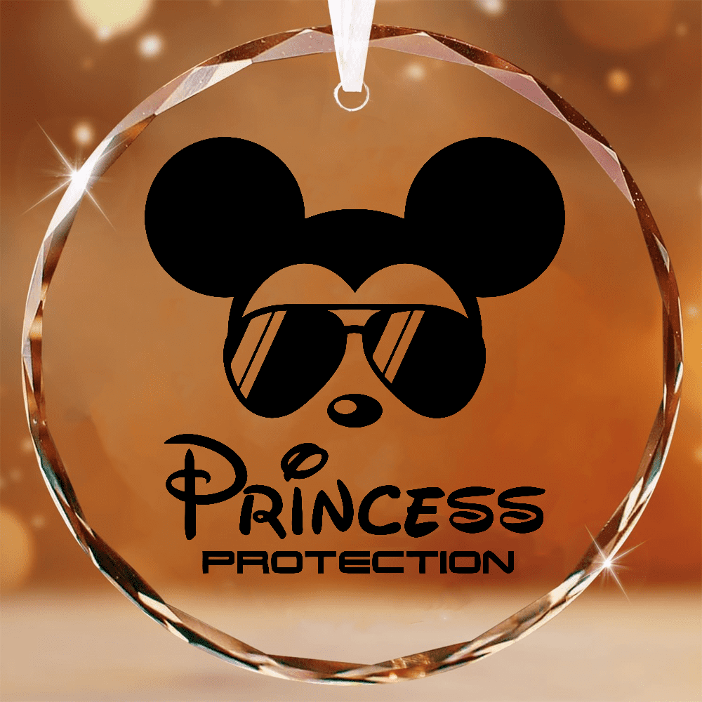 Juxt Princess Protection Mickey Dad Ornament Cool Disney Father ...