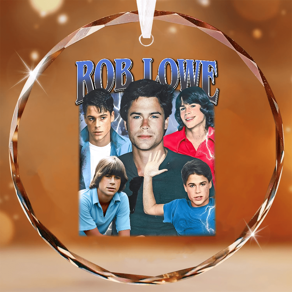 Juxt Rob Lowe Ornament Vintage Softstyle Retro Collectible, Crystal ...