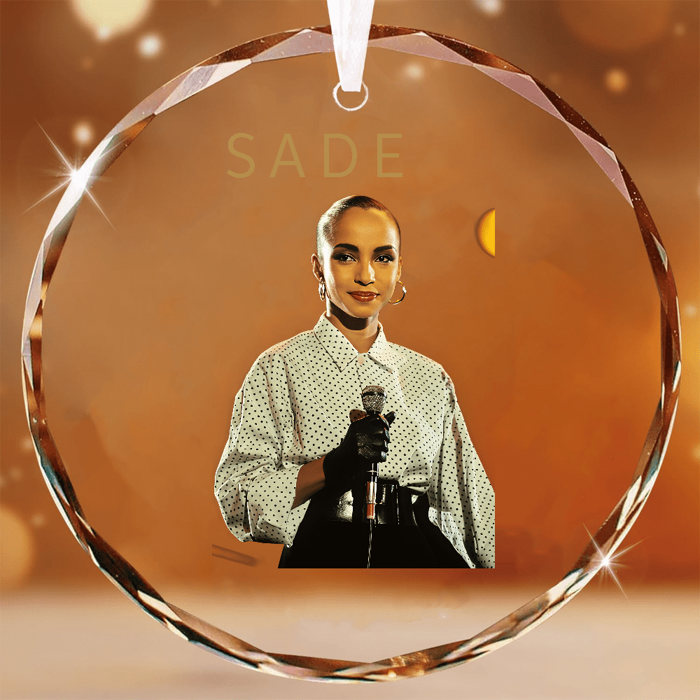 Juxt Sade 90s Smooth Operator Album Glass Ornament, Soul Music Icon ...