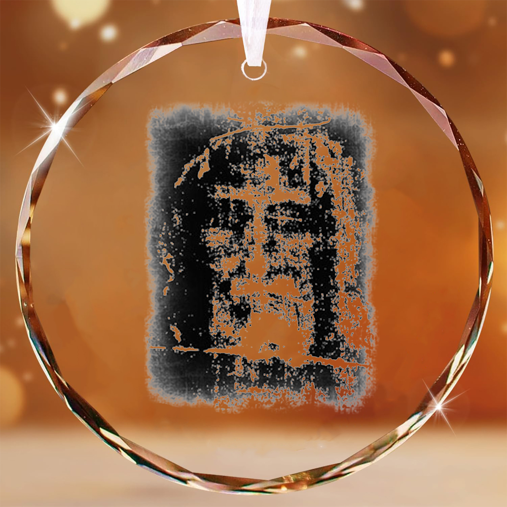 Juxt Shroud of Turin Ornament Jesus Christ Meme Gamer Cult Style ...