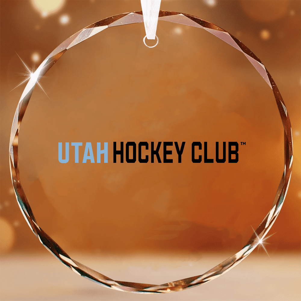 Juxt Utah Hockey Club Ornament Wordmark Logo Fanatics Edition, Crystal ...