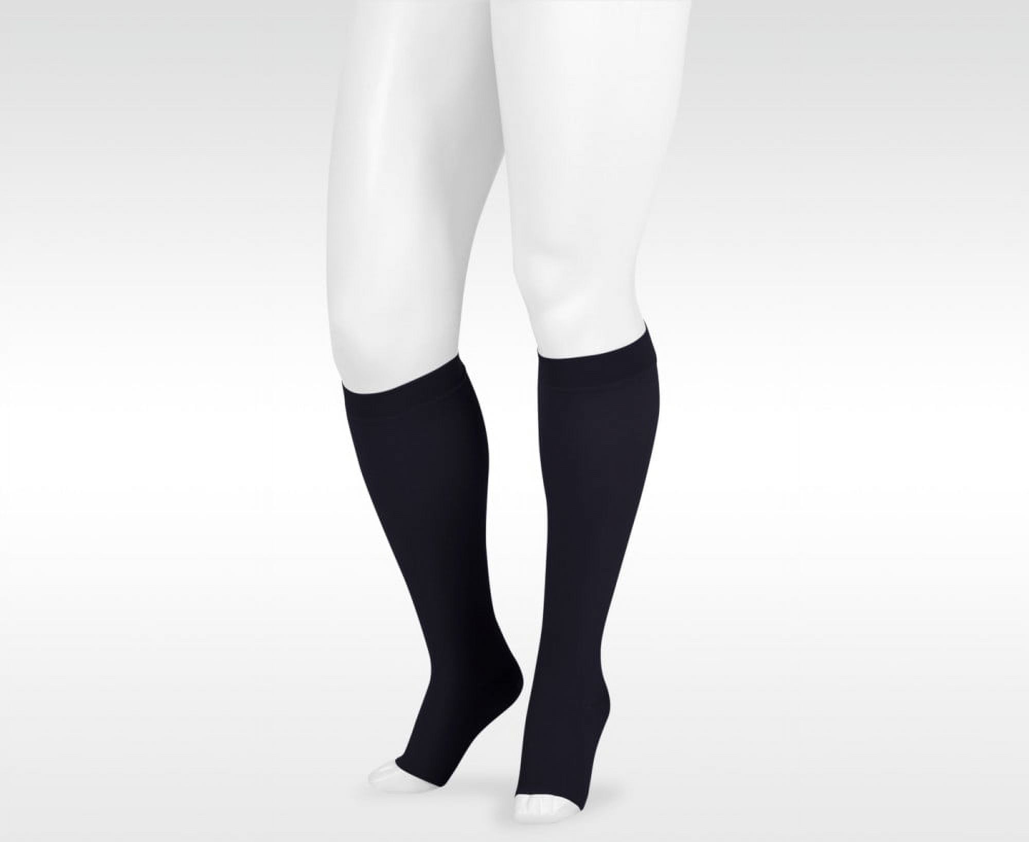 Juzo Dynamic Varin Knee-High Compression Stockings, 20-30mmHg, Open Toe ...