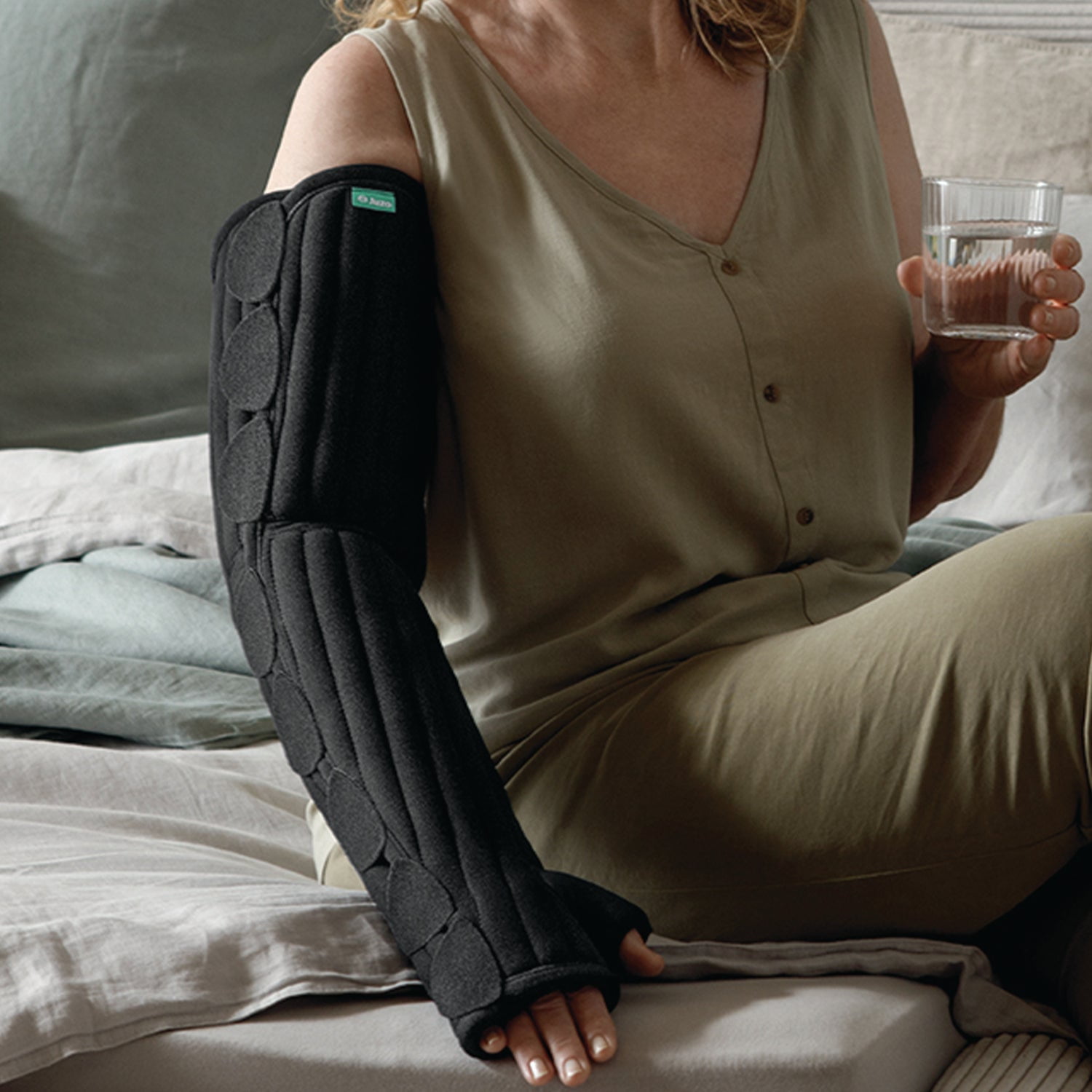 Juzo Night Nighttime Lymphedema Garment, Long Size 4, Left Arm Sleeve ...