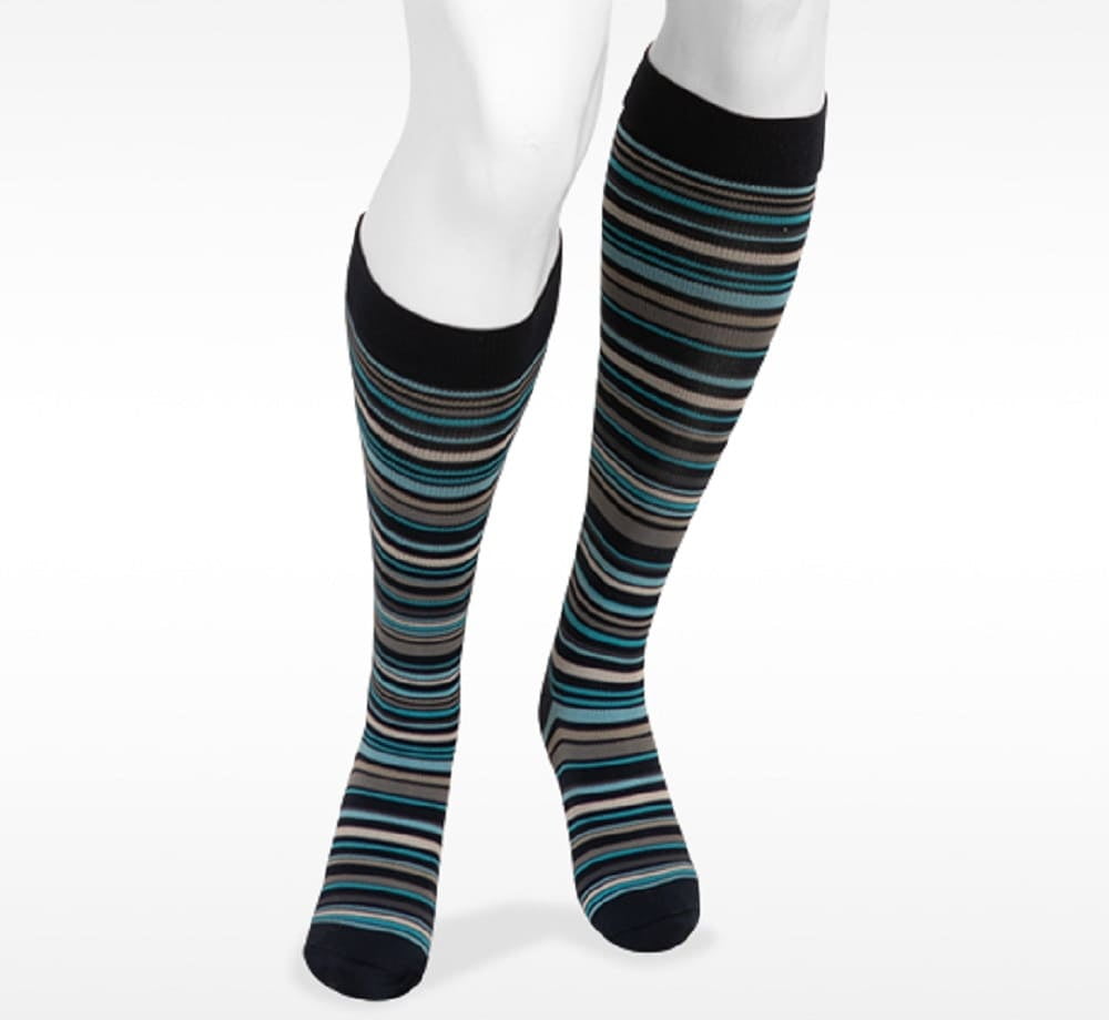 Juzo Power Vibe 2650 Socks, Super Stripe, Size: Small (Groovy Zebra) 15 ...