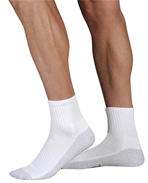 Juzo Silver Sole Anklet 12-16mmHg Closed Toe, M, White - Walmart.com
