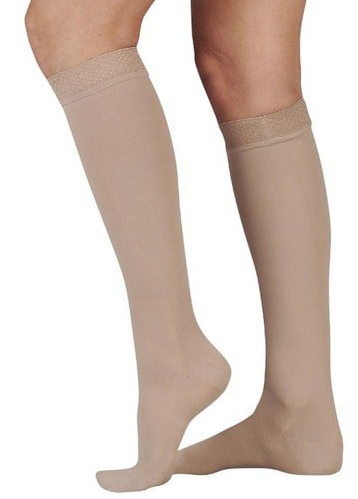 Juzo Soft Knee Highs, Short Length, Dot Band, Compression 20-30mmHg ...