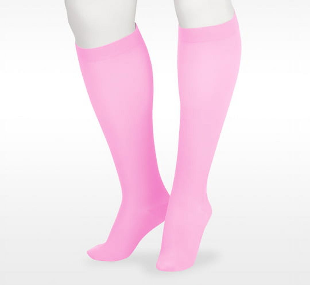 Juzo Soft 30-40 mmHg, Soft, Knee, FF, Pink - Walmart.com