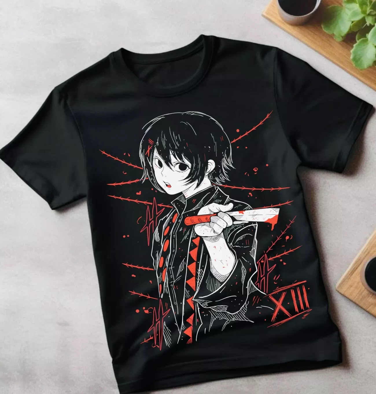 Juzo Suzuya T-Shirt Tokyo Ghoul Girl Kawaii WaifuAnime Manga Shirt Tee ...