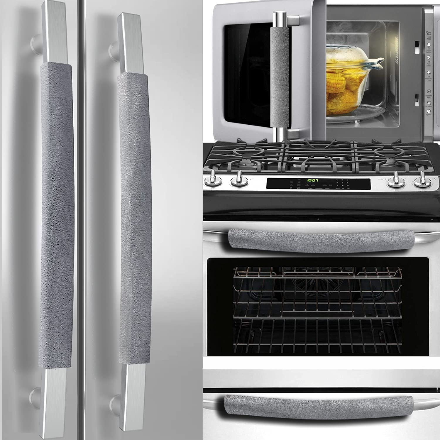 Juztec Handle Covers, Set of 5, Washable, Durable, Hygienic, for ...