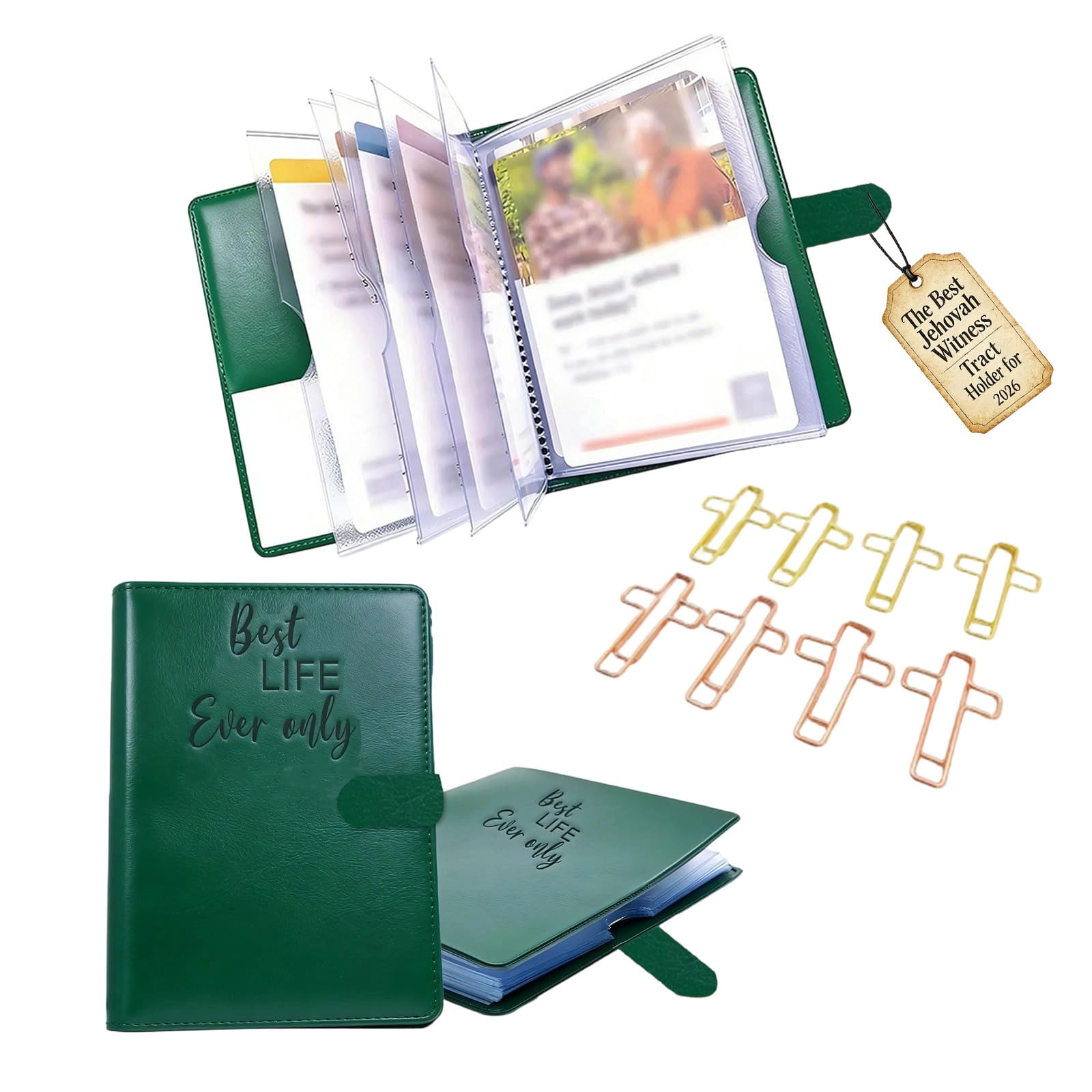 Jw Tract Holder Field Service Organizer, Witness Ministry Folder With ...
