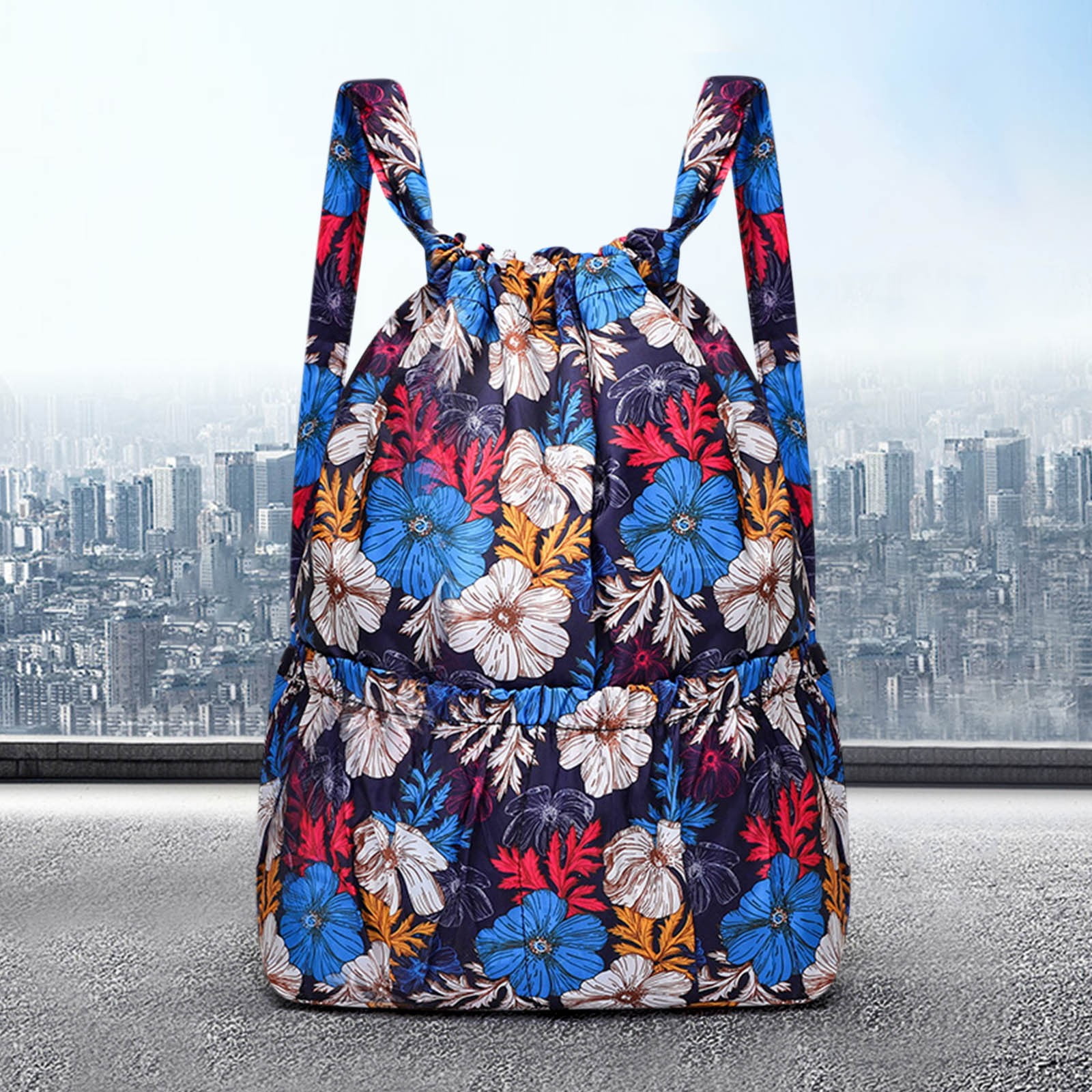 Jwputqe Fishing Backpack,Drawstring Foldable Large Capacity Wet and Dry ...