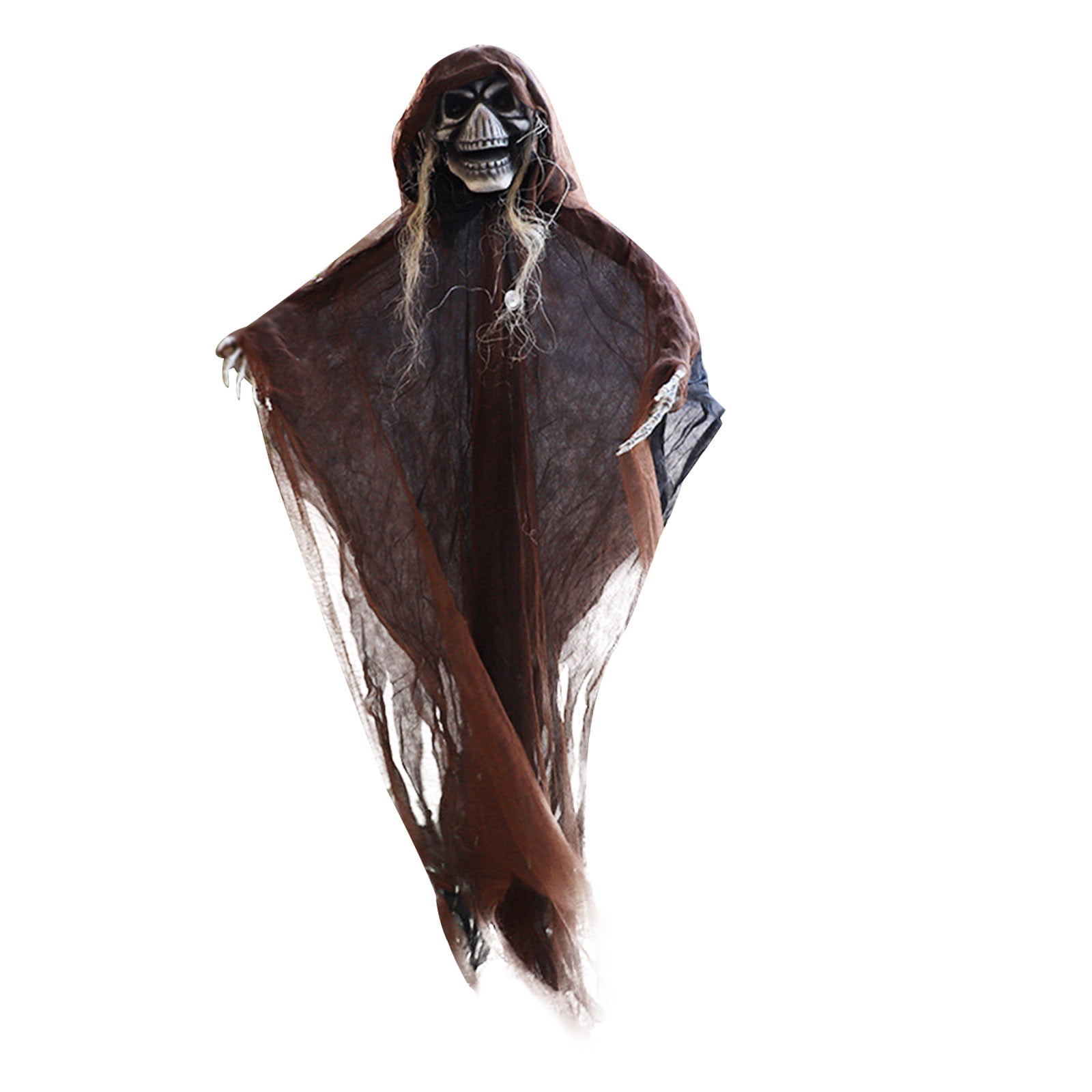 Jwputqe Halloween Hanging Ghost Luminous Horror Decorations Haunted ...