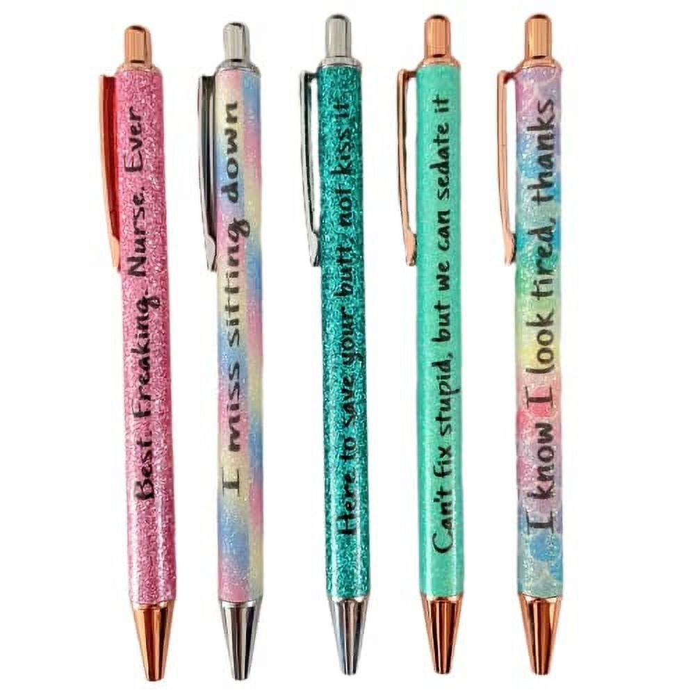 Jxueych 5 Pack Fancy .. Pens for Women Glitter .. Colorful Journaling ...